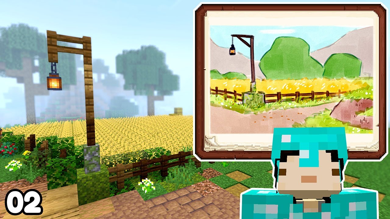 Illustrator Plays Minecraft | Diamonds, Enchanting, and Settling In ...