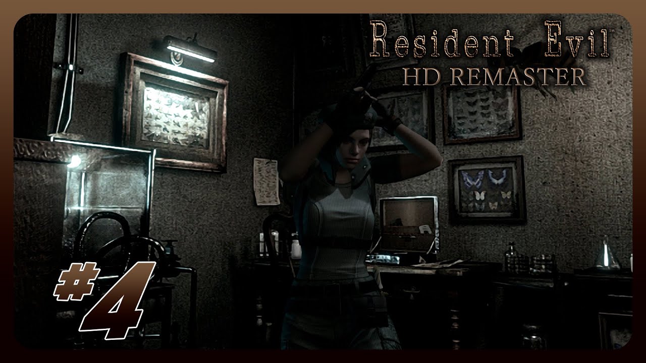 Resident Evil HD Remake - Jill - Part 4: Wait, this bee is alive - YouTube