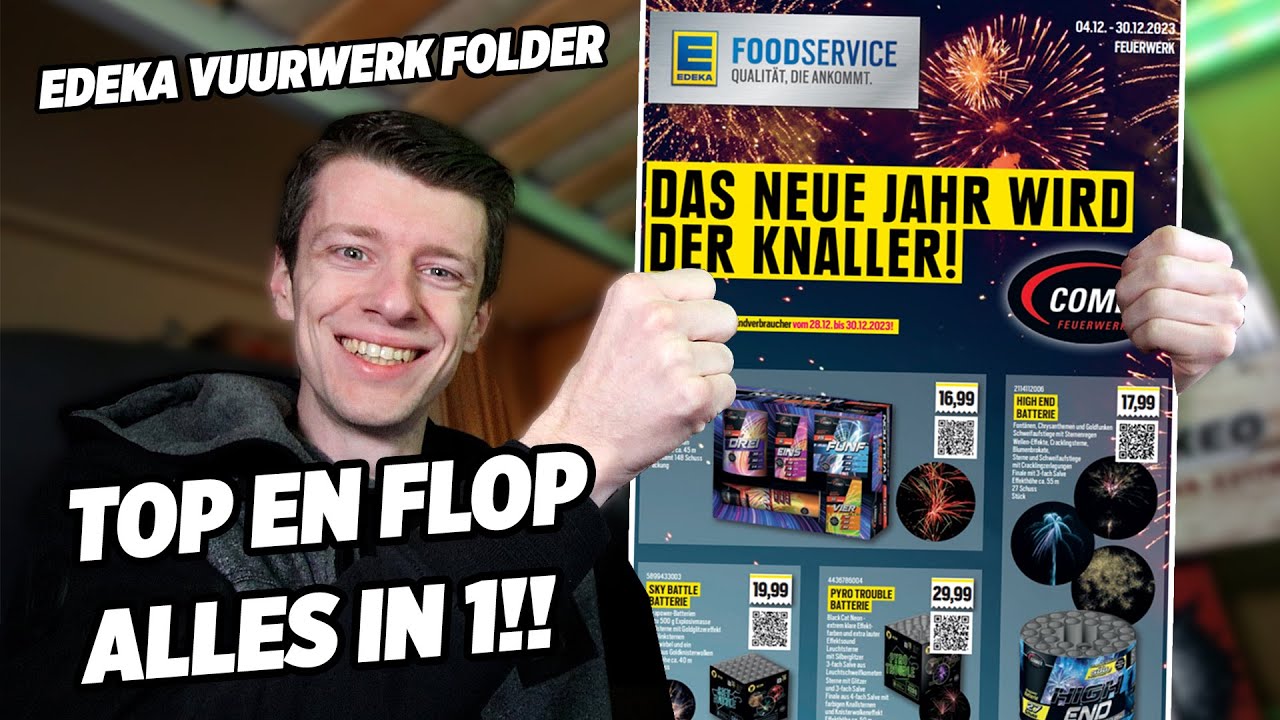 EDEKA VUURWERK FOLDER 2023-2024 - YouTube