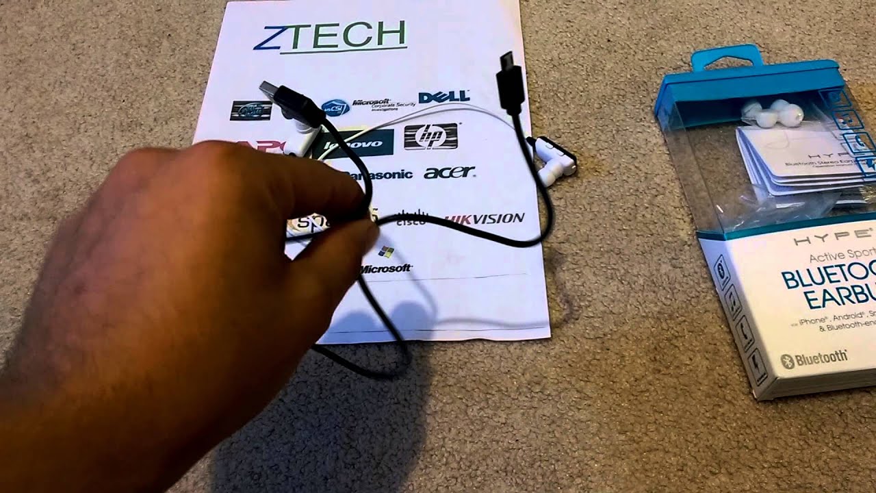 HYPE Active Sport Bluetooth earbuds review - YouTube