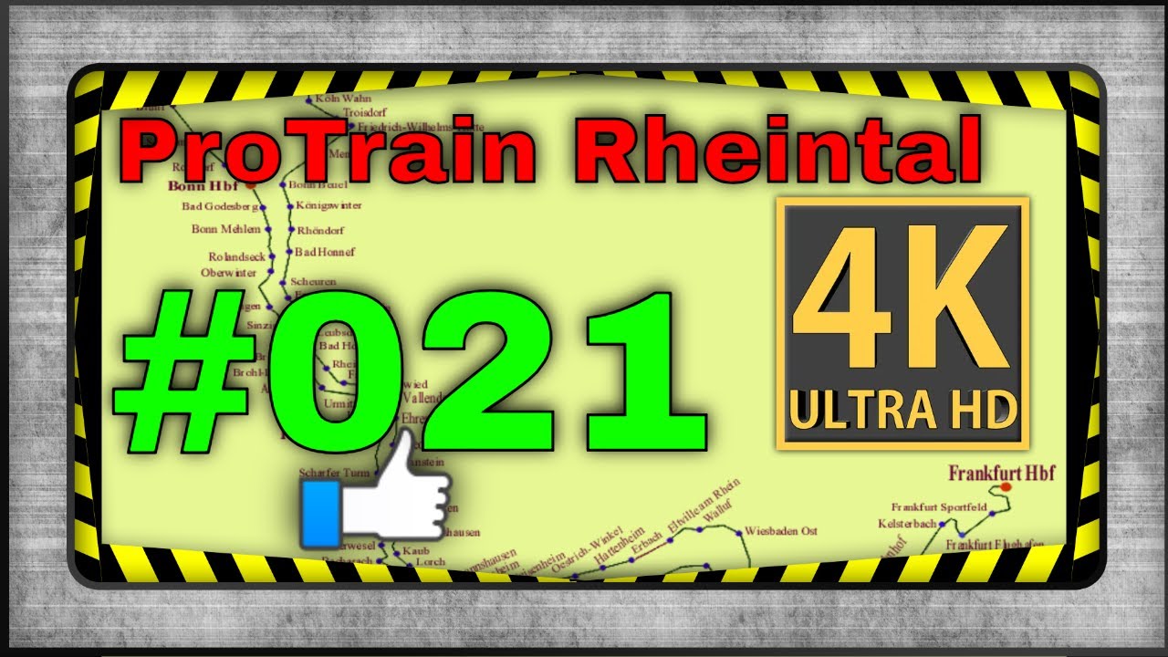 Microsoft Train Simulator Gameplay 4K – 021 – ProTrain Rheintal ...
