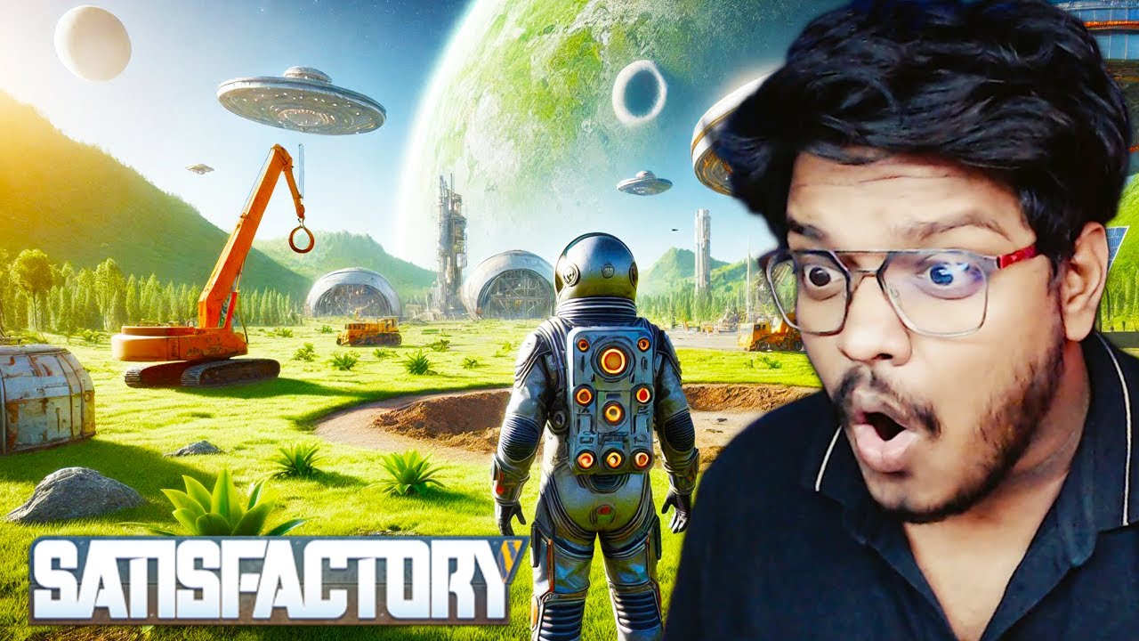 SETUP THE BASE IN SATISFACTORY - YouTube