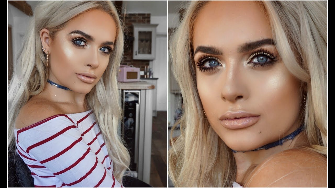 RADIANT MAKEUP TUTORIAL | Jordan Bone | AD - YouTube
