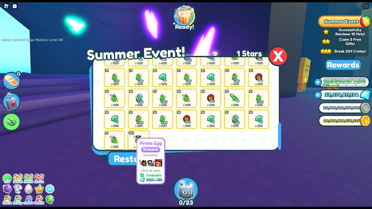 I completed the Summer Event Quest System in Pet Simulator X! - YouTube