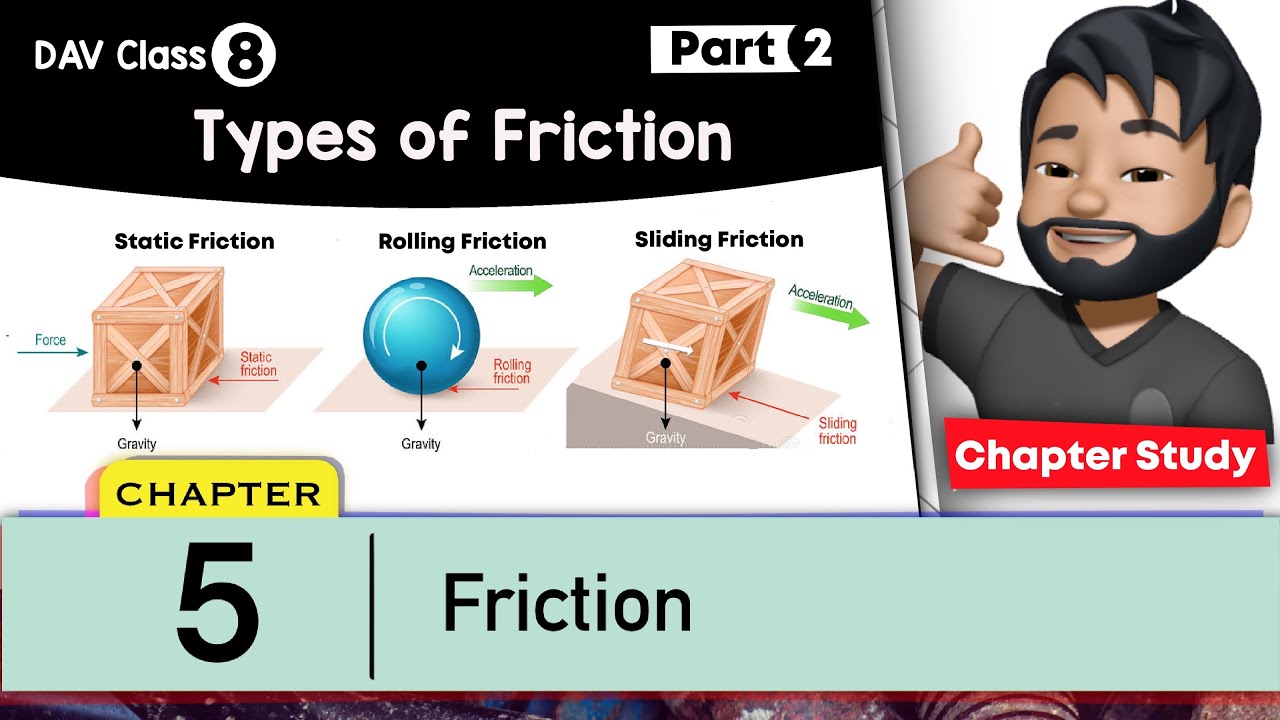 Chapter 5 Friction Class 8 DAV Science Chapter Study Part 2 chapter-5-friction-class-8-dav-science-chapter-study-part-2