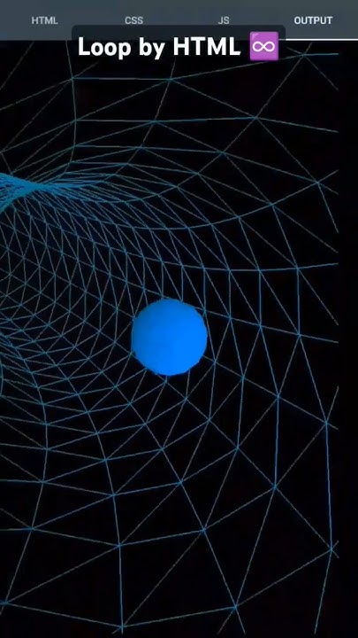 Loop grapichs in website 😍 | #loop #javascript #html #shorts #css #frontenddevelopment #python ...