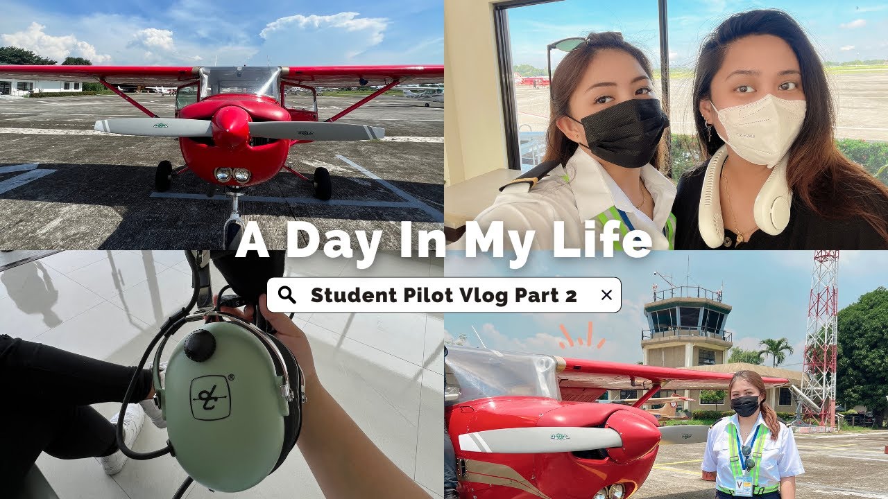FIRST FLIGHT VLOG | Student Pilot Philippines 🇵🇭 - YouTube
