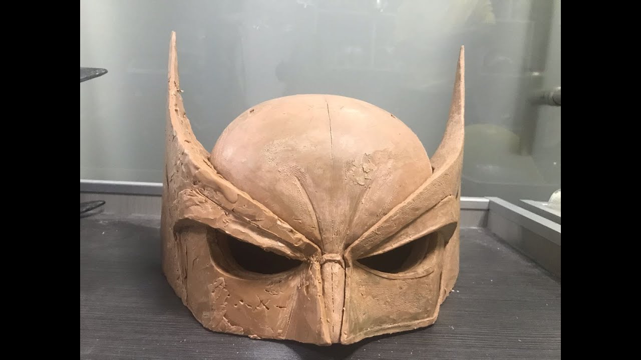 Xcoser Clay Carved Wolverine Mask - YouTube