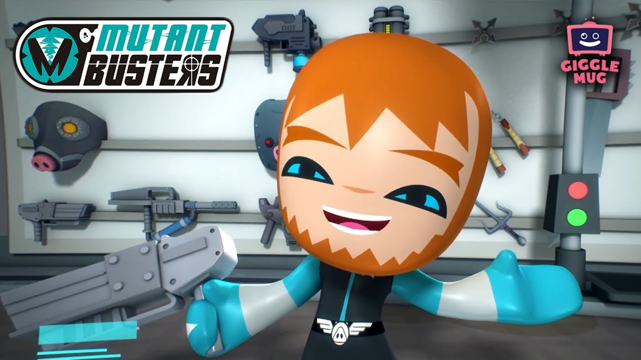 The Unexpected Guest | Mutant Busters (12-Minute Action Cartoon for ...