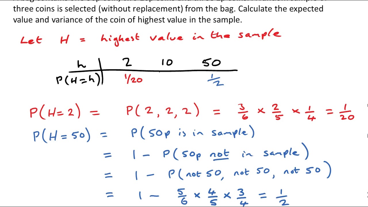 2 1 Expectation and Variance - YouTube