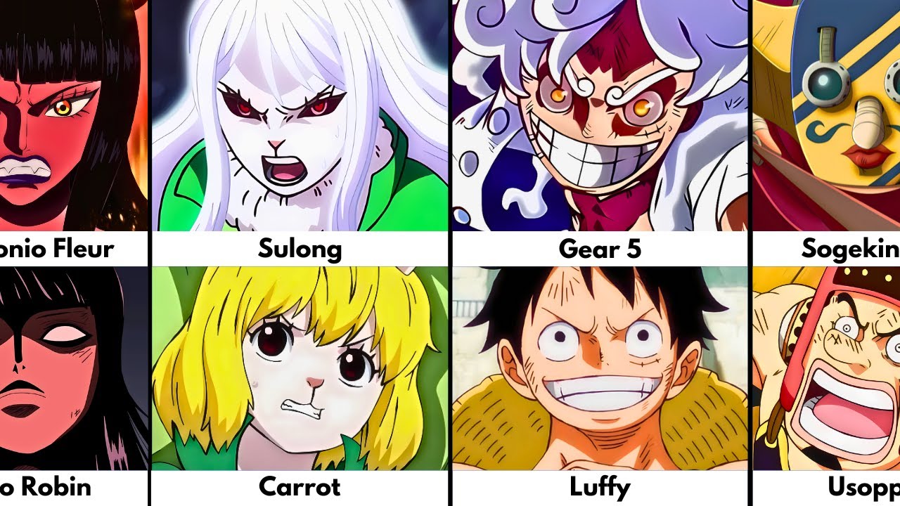 Characters and their Forms/Modes in One Piece - YouTube
