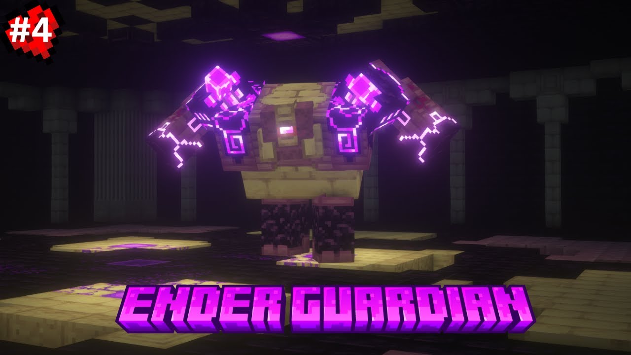 Surviving the Ender Guardian: Minecraft’s Toughest Battle - YouTube