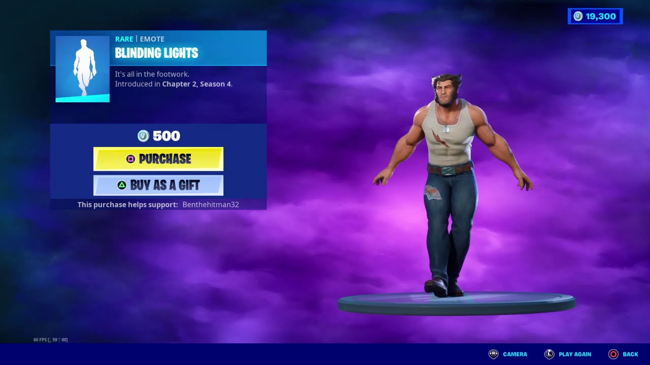 Fortnite Blinding Lights Emote - YouTube