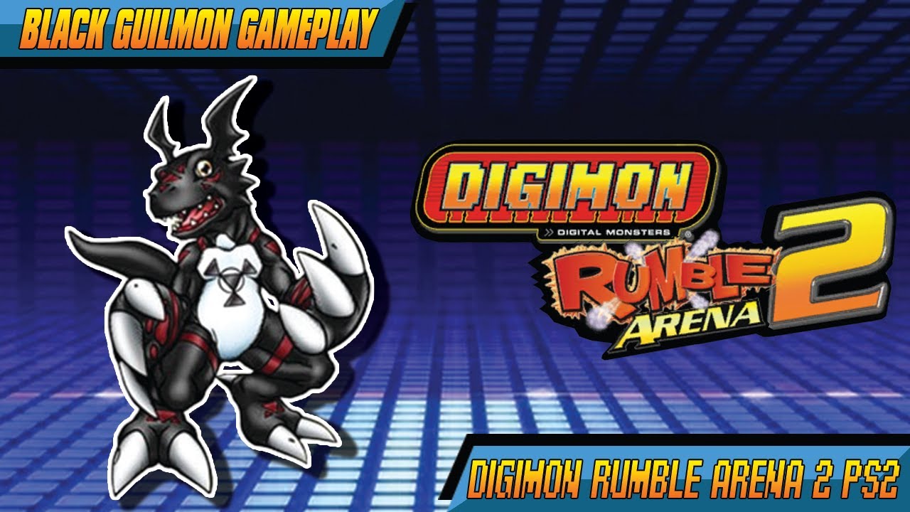 Digimon Rumble Arena 2 PS2 - Black Guilmon GamePlay - YouTube