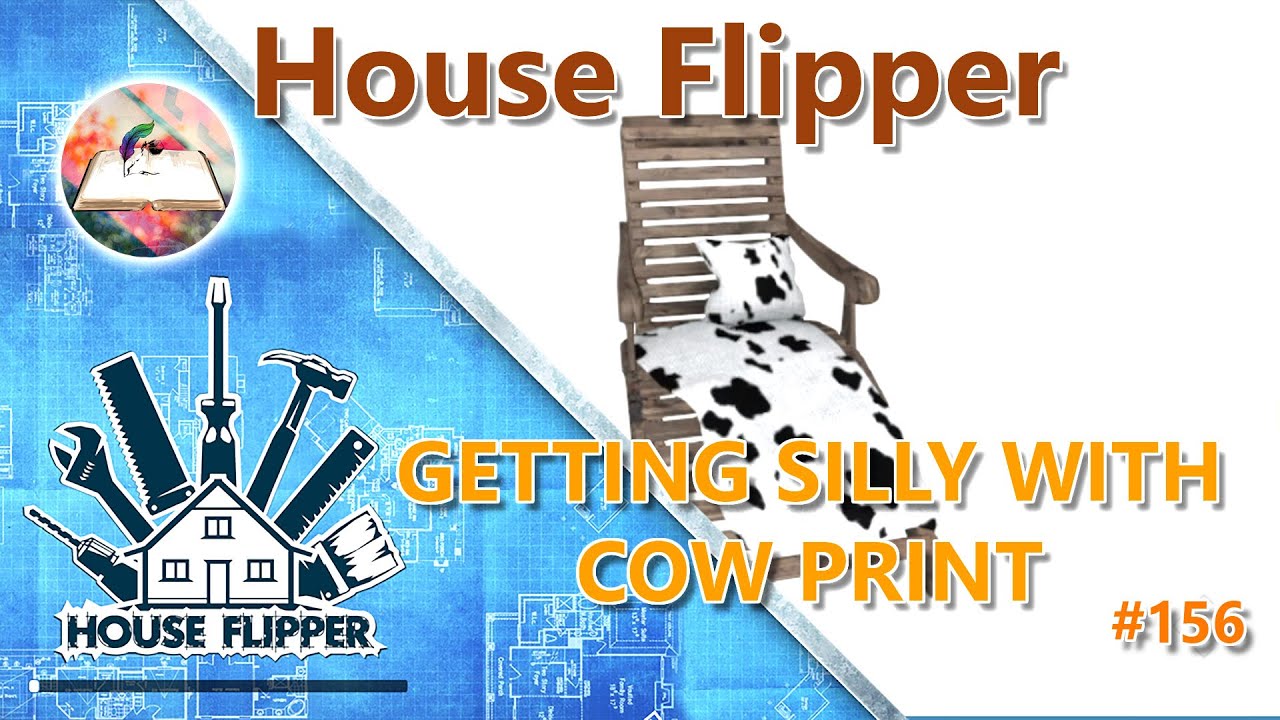 House Flipper Part 156 I forgot there was cow print - YouTube
