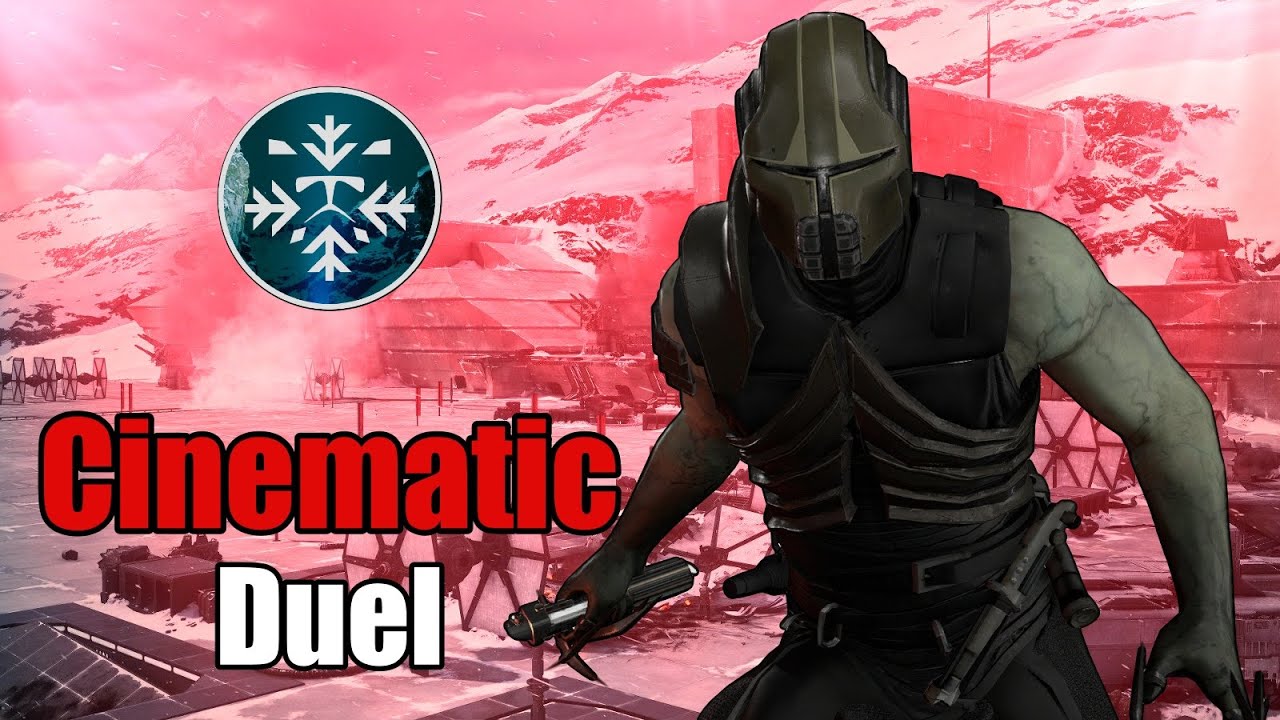 STAR WARS Battlefront 2 Cinematic Duel- Starkiller - YouTube