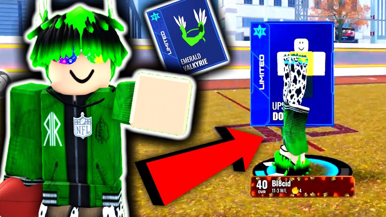 I Got My FAVORITE ITEM in Roblox NFL Universe Football! - YouTube