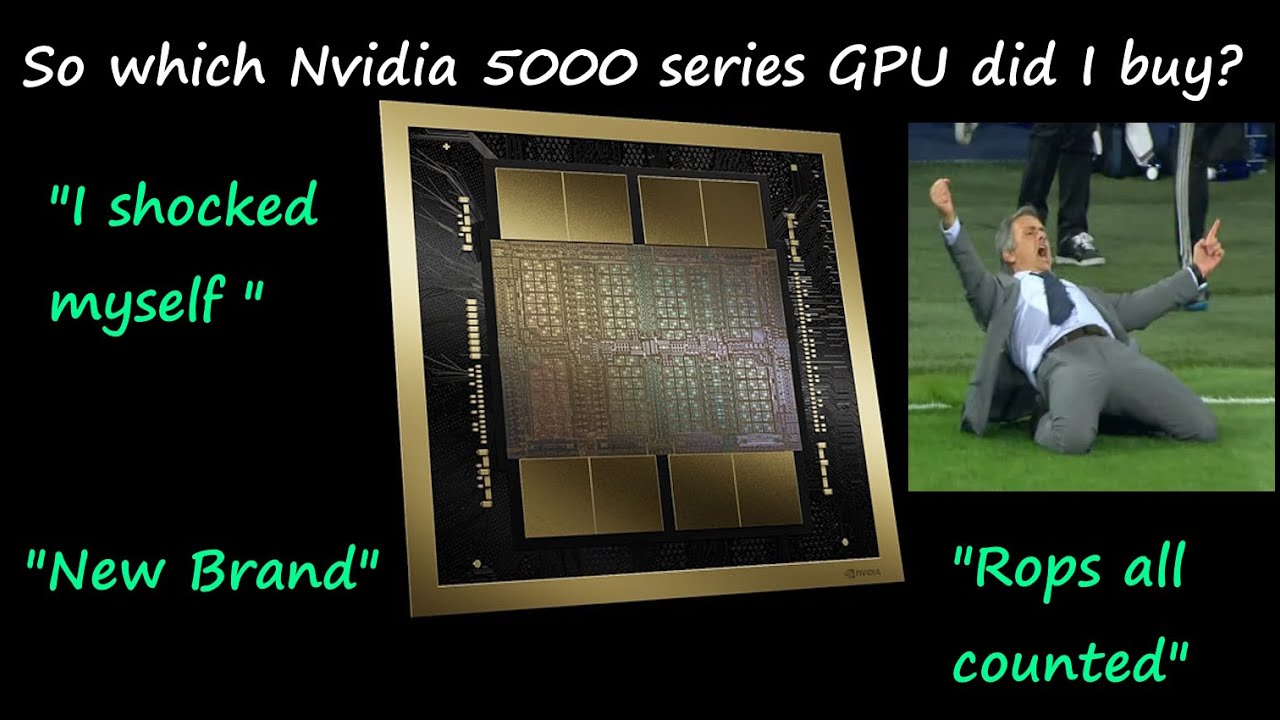 So I decided to buy a 5000 Series Nvidia GPU! I never thought I would ...