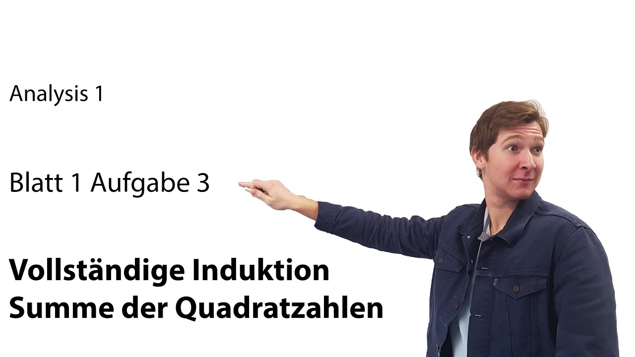 Summe der Quadratzahlen, vollständige Induktion, Induktionsbeweis ...