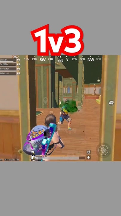 #pubgmobile 1v3 🥵 #bgmi #shorts #viralvideo #viralshorts #pubg - YouTube