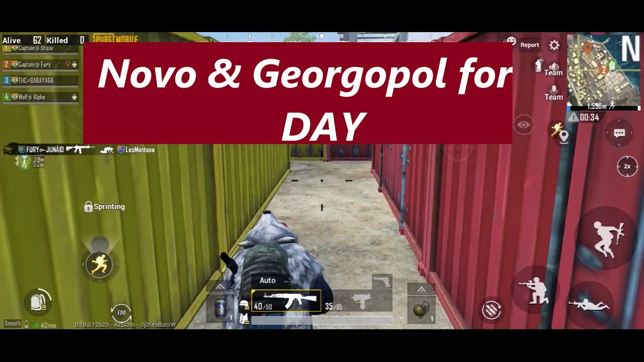 CONTAINERS(Novo & Georgopol) for a DAY? | PUBG MOBILE - YouTube