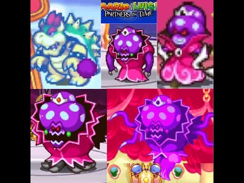 Mario & Luigi Partners in time: The Shroob Princesses and Shrowser ...