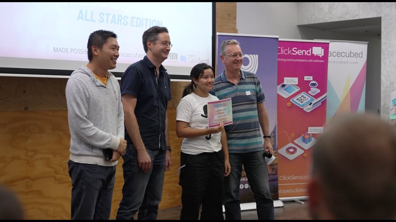 Startup Weekend #20 Perth, All Stars Edition Pitch Night - YouTube