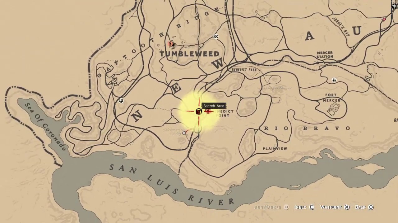 Red Dead Redemption Online Beta: Benedict Point Treasure...Rank 130 ...