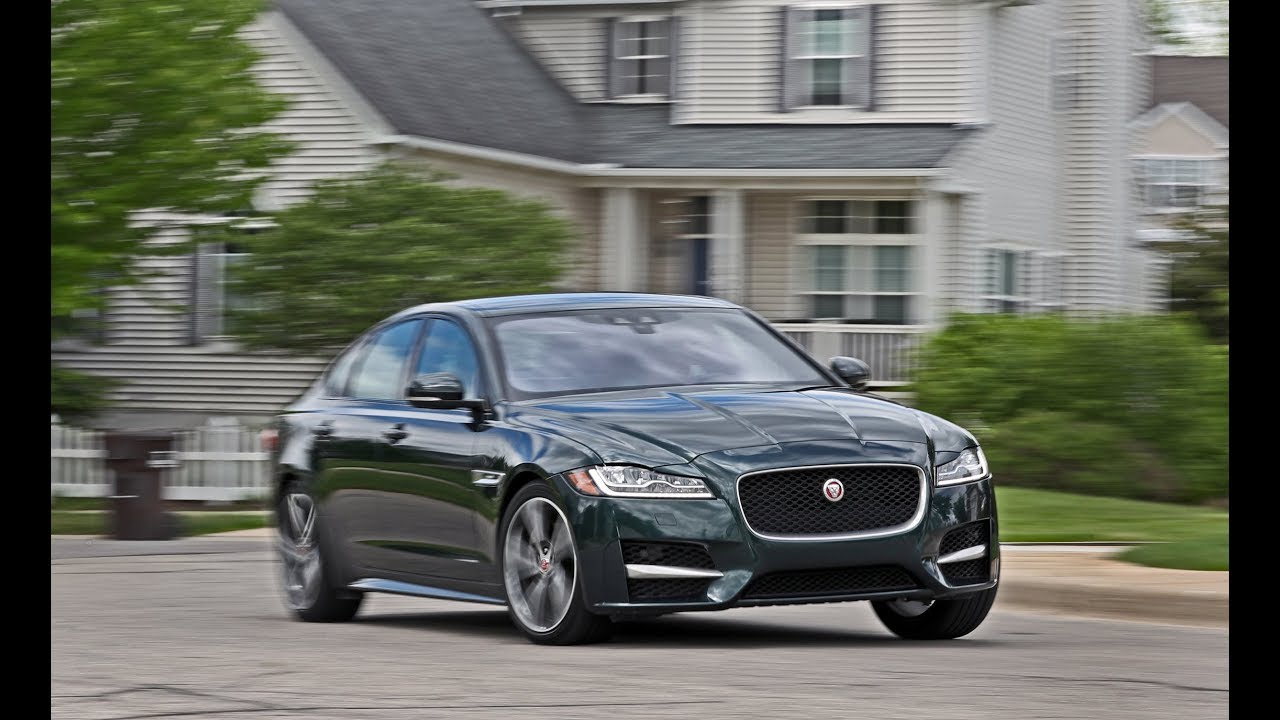 Jaguar XF 20d 2017 Car Review - YouTube