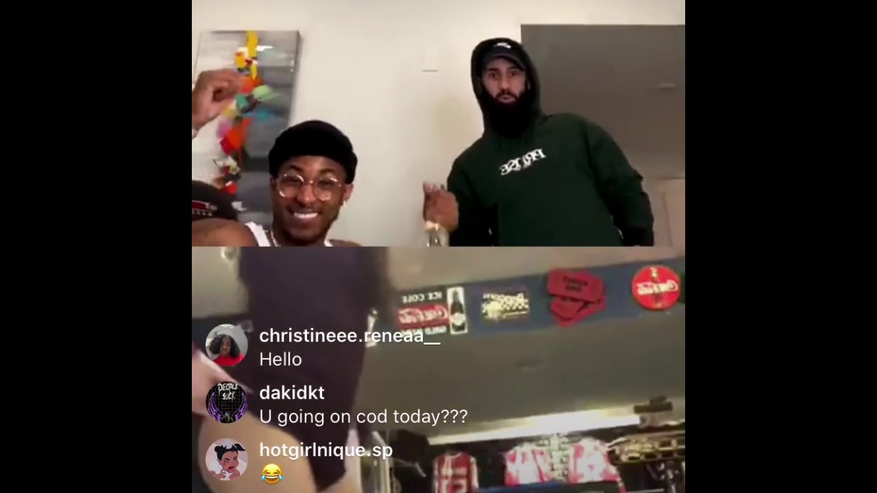 DDG on ig live making girls twerk and clownin with B LOU and WHOA Vicky ...
