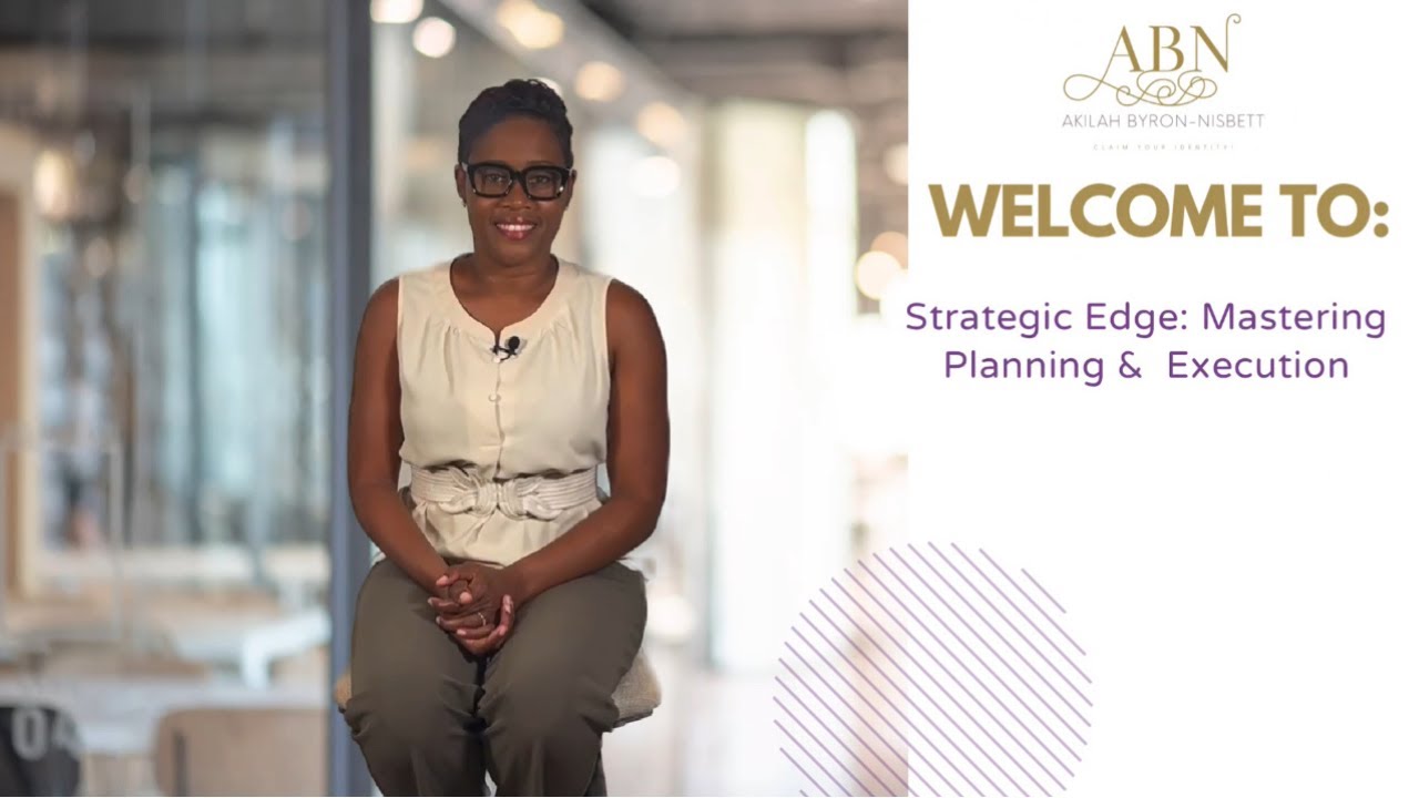 Strategic Edge: Mastering Planning & Execution - Episode 5 - YouTube