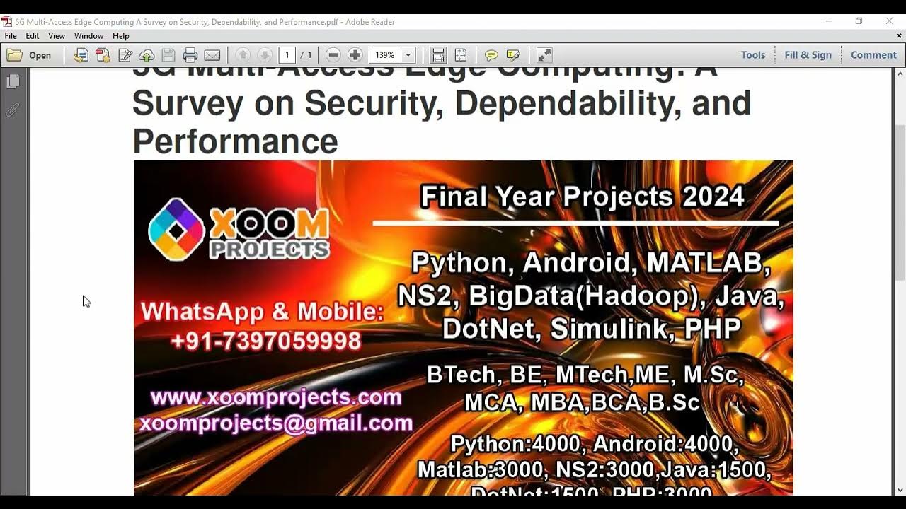 5G Multi Access Edge Computing A Survey on Security, Dependability, and Performance - YouTube