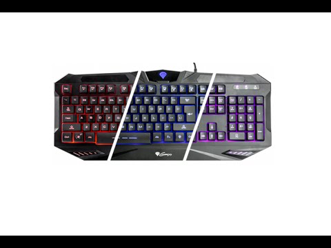 Gaming Keyboard Genesis RX39 - YouTube