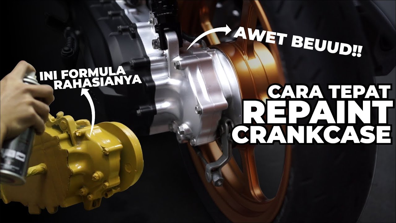 RAHASIA KUAT REPAINT CRANKCASE "BEAT KARBU" | SAPPORO ULTIMATE - YouTube