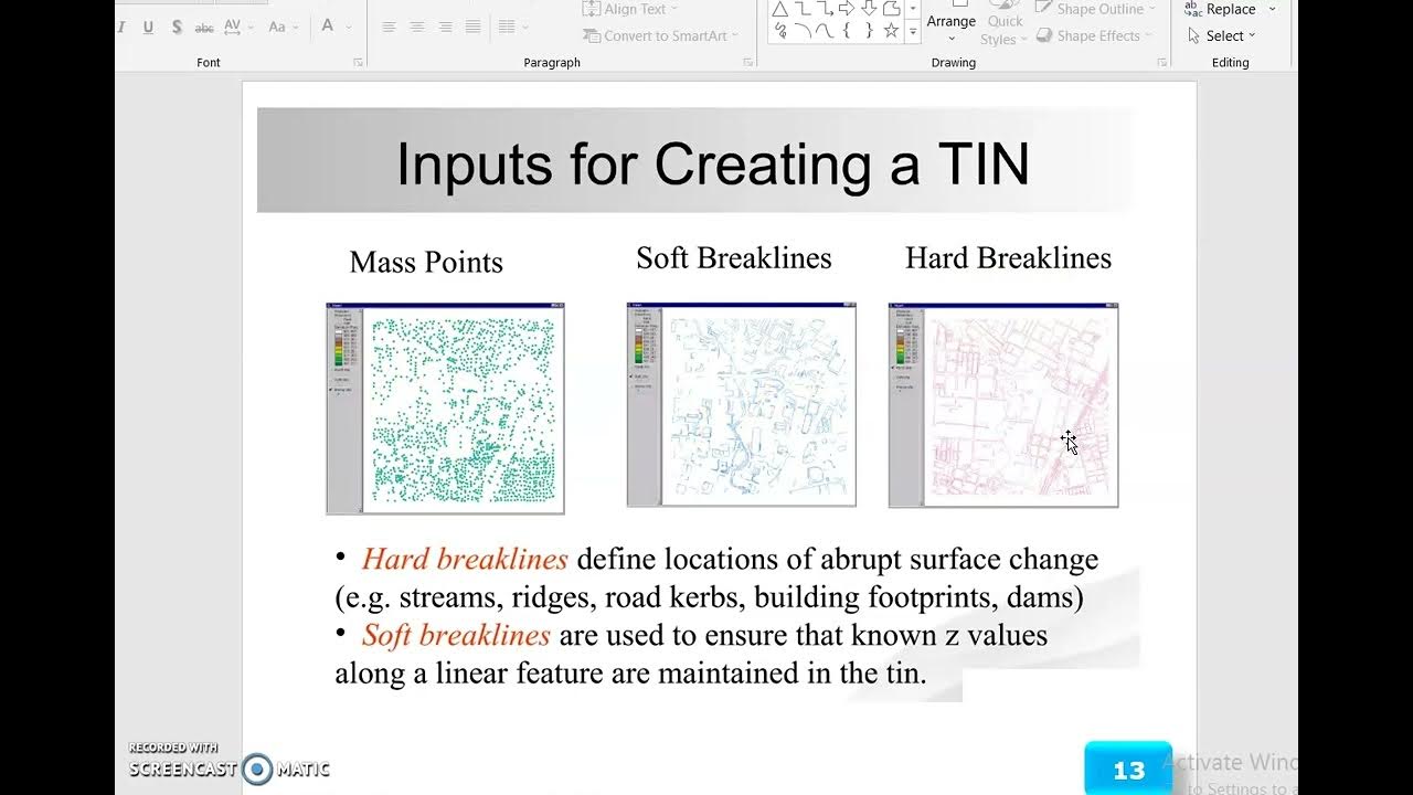 2 9 19CE513 Unit II TIN and GRID data models - YouTube