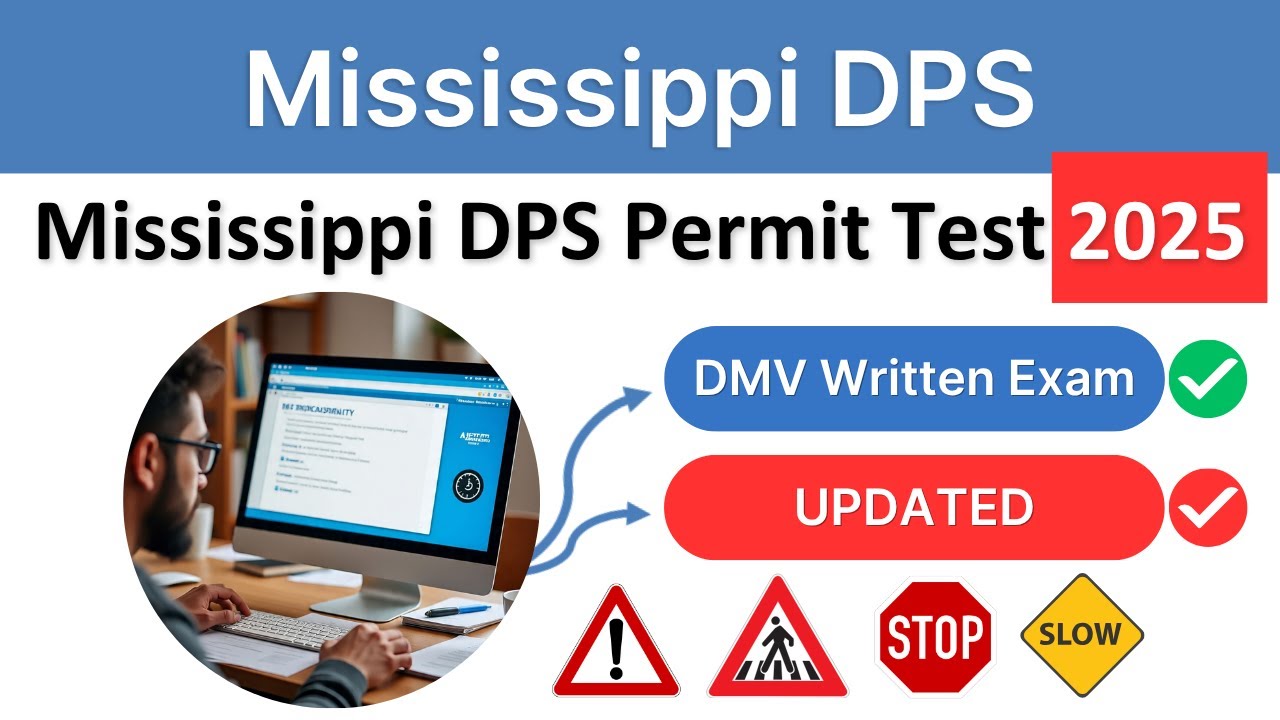 Mississippi DPS Permit Practice Test 2025 Updated Real Questions for ...
