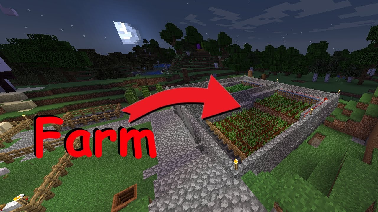 KÉSZ VAN AZ ÚJ FARM! - Minecraft - YouTube