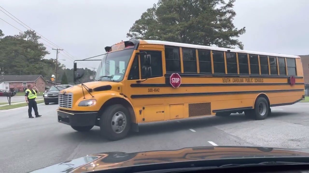 Charleston SC School Bus Roundup - YouTube