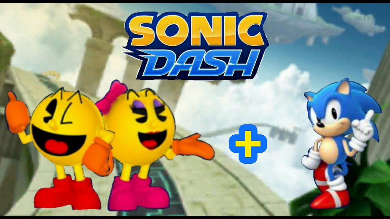 Pac-Man con Sonic + 60 SEGA || Sonic Dash - YouTube