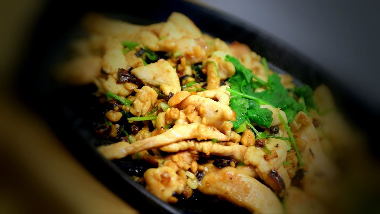 Sichuan Spicy Chicken Chinese Style - YouTube