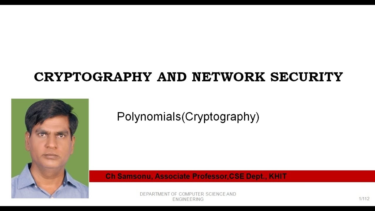 Polynomials(Cryptography) - YouTube