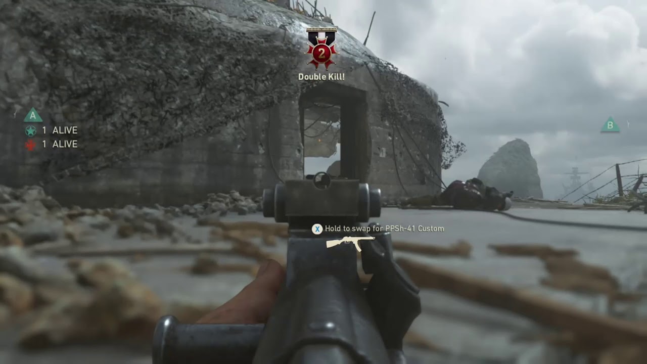 COD WW2 S&D Snows Spot Done 5 Of Them - YouTube