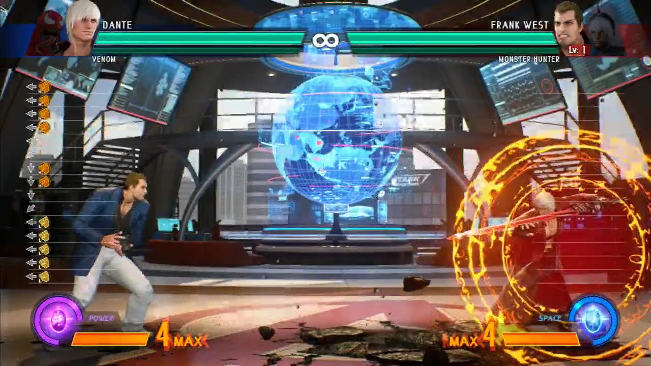 Marvel vs Capcom Infinite (Training Before the Big Fight) - YouTube