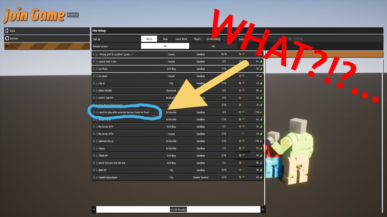 Joining Random Servers in Brick Rigs - YouTube
