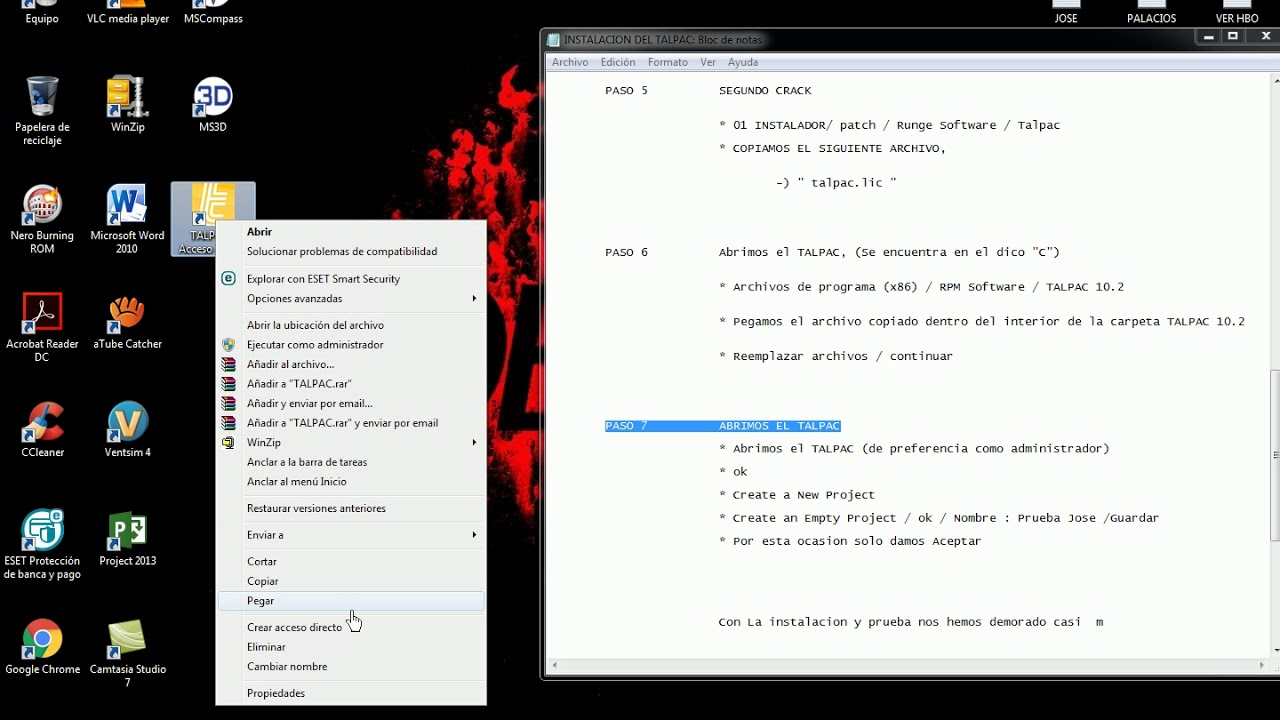 INSTALACION DEL TALPAC 10.2 - YouTube