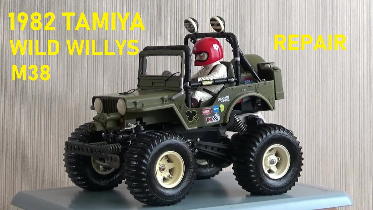 1982 TAMIYA WILD WILLYS M38 REPAIR ” - YouTube