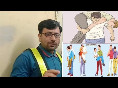 One-man carry procedure|1person carry|Fireman's lift|Piggyback|Lover,s ...