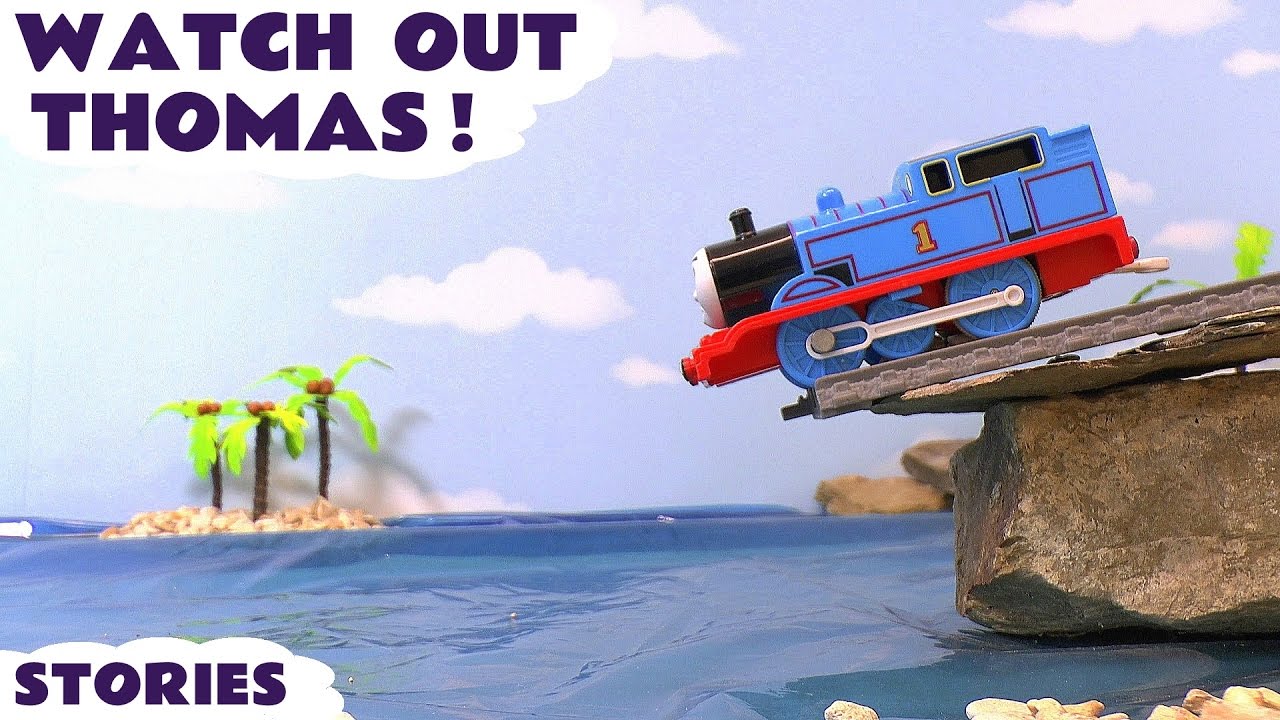 Thomas and Friends Watch Out Thomas Toy Trains Stories - YouTube