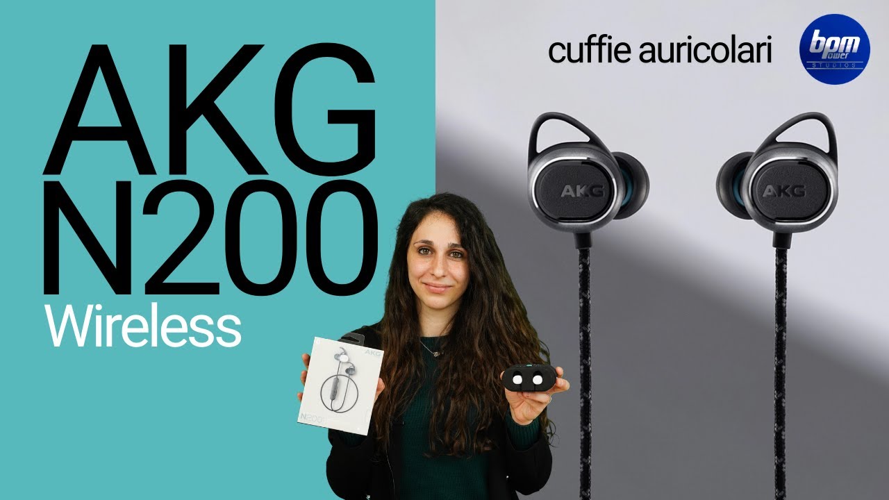 AKG N200 Wireless, auricolari senza fili accessibili e disponibili ...