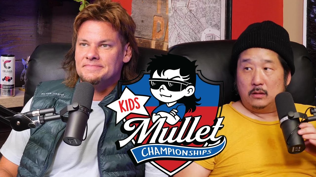 Theo Von and Bobby Lee Judge Kids Mullet Championship - YouTube